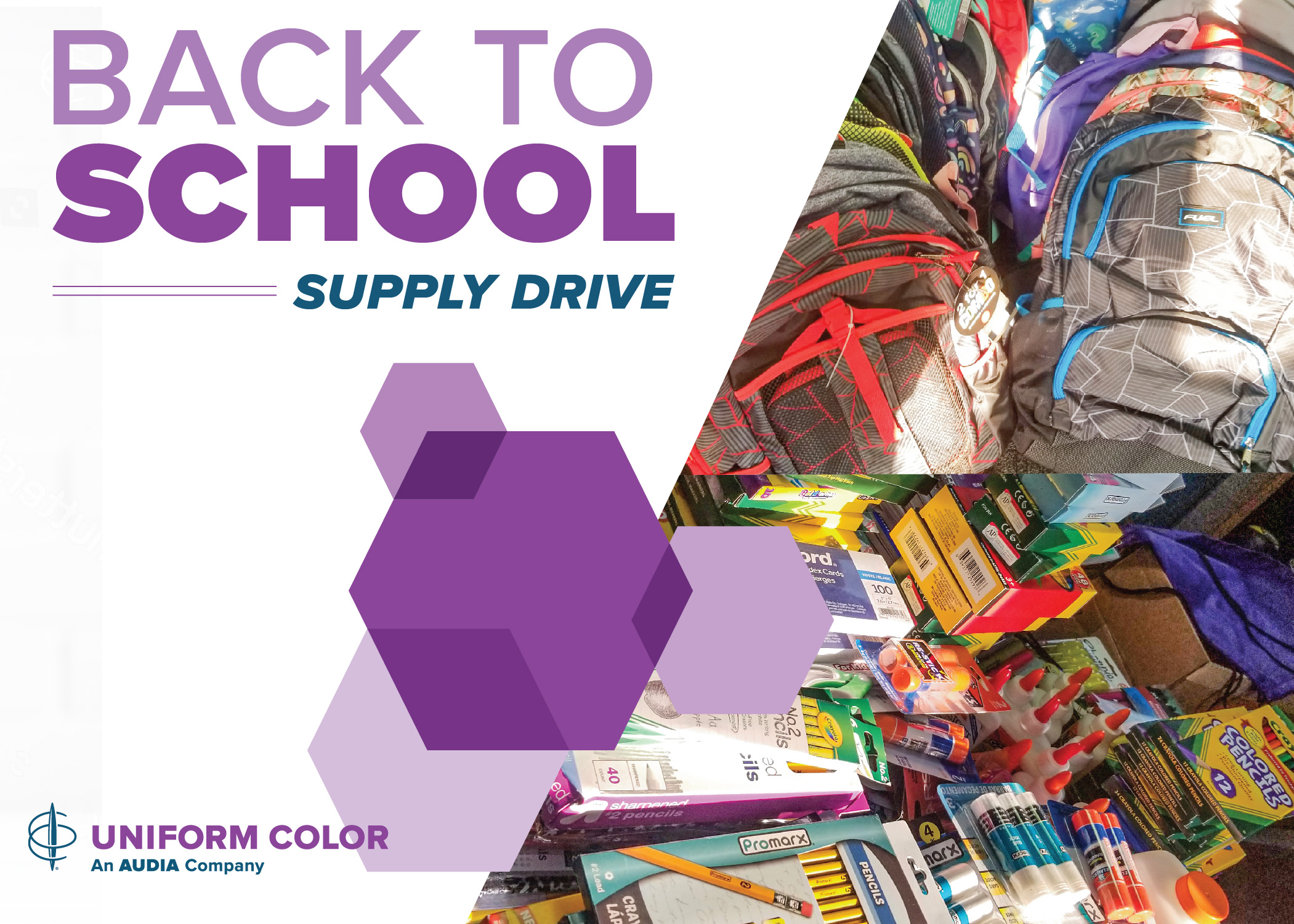 Back to School Supply Drive | Uniform Color